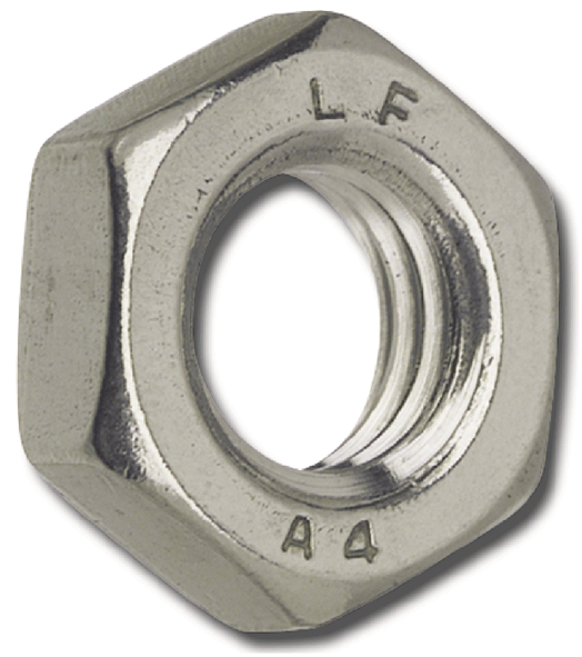 Dado esagonale ribassato DIN439 - Rama Inox